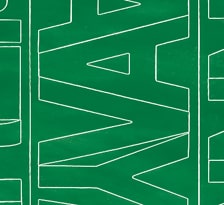 4″ Green Medium (Helvetica) Vinyl Lettering Set | Graphic Products ...