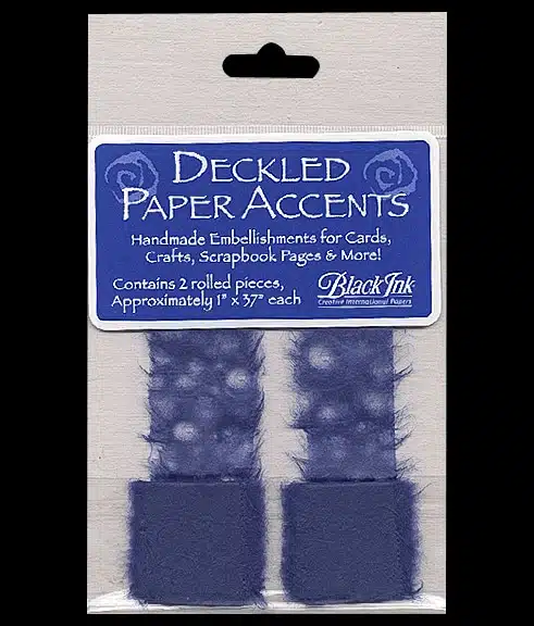 Royal Blue Deckled Lace Trim | Graphic Products Corporation