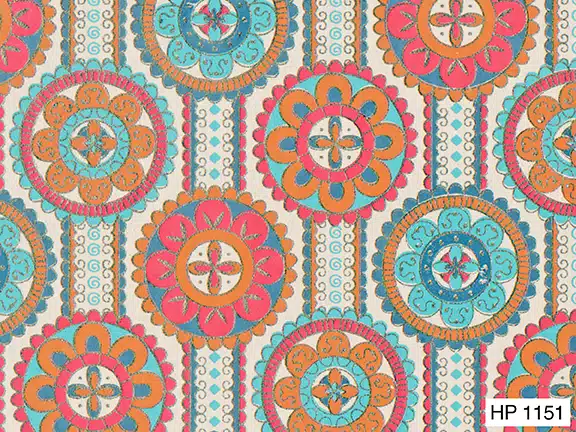Screenprint Moroccan Mandalas – Ivory | Graphic Products Corporation