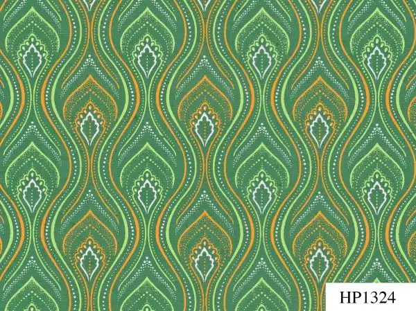 Screenprint Peacock – Green | Graphic Products Corporation