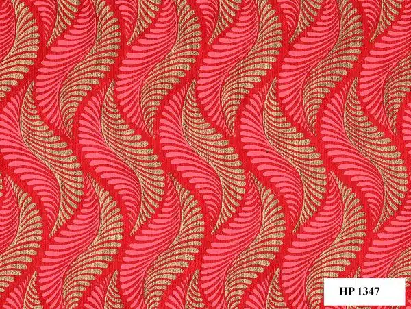 Screenprint Waves – Red/Gold | Graphic Products Corporation
