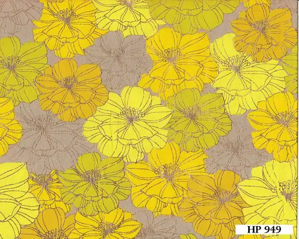Screenprint Gardenias – Yellow | Graphic Products Corporation