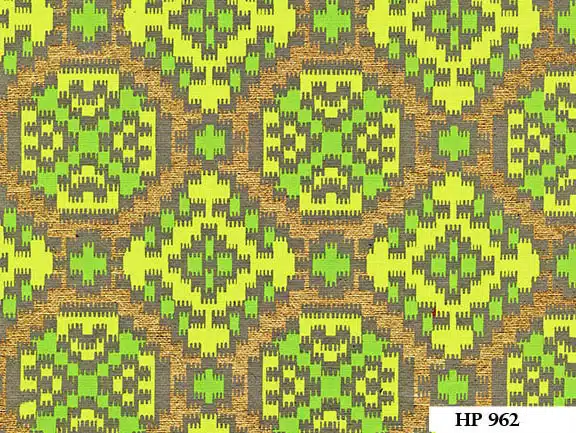 Screenprint Stitched Aztec – Green | Graphic Products Corporation