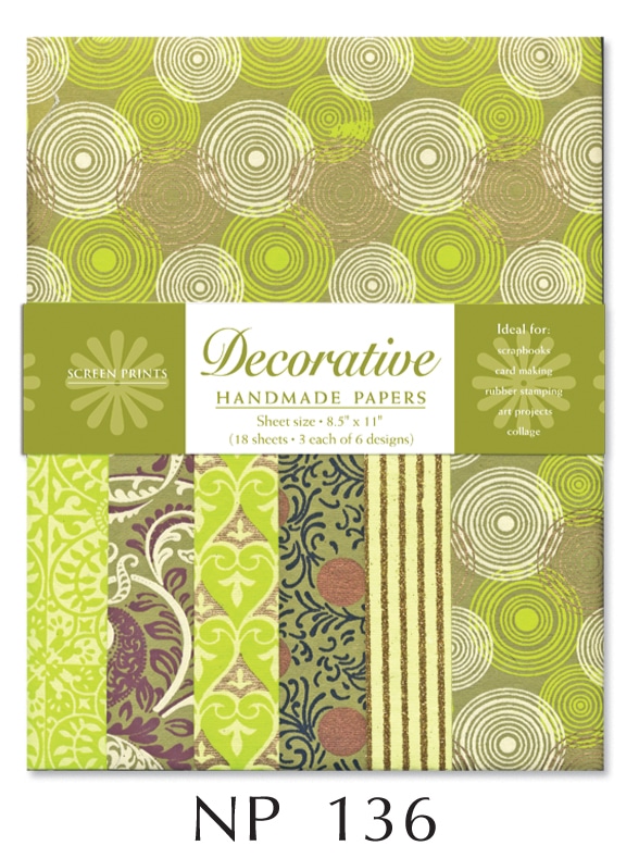 Decorative Paper Pack – Moss Greens | Graphic Products Corporation