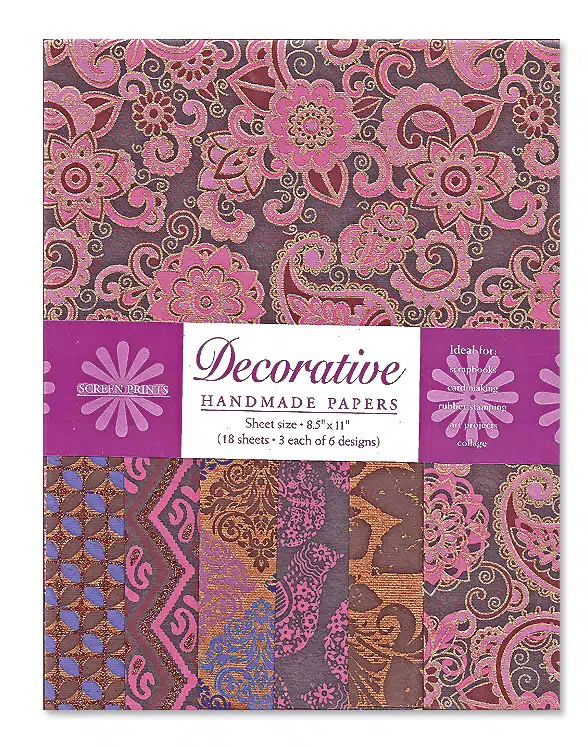 Decorative Paper Pack – Purple/Violet/Gold | Graphic Products Corporation