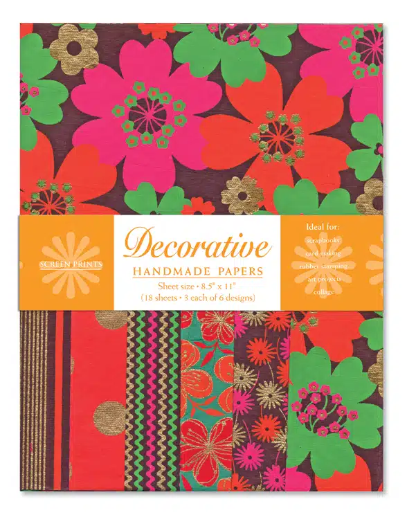 Decorative Paper Assorted Sizes – 1/2 LB Pack | Graphic Products ...