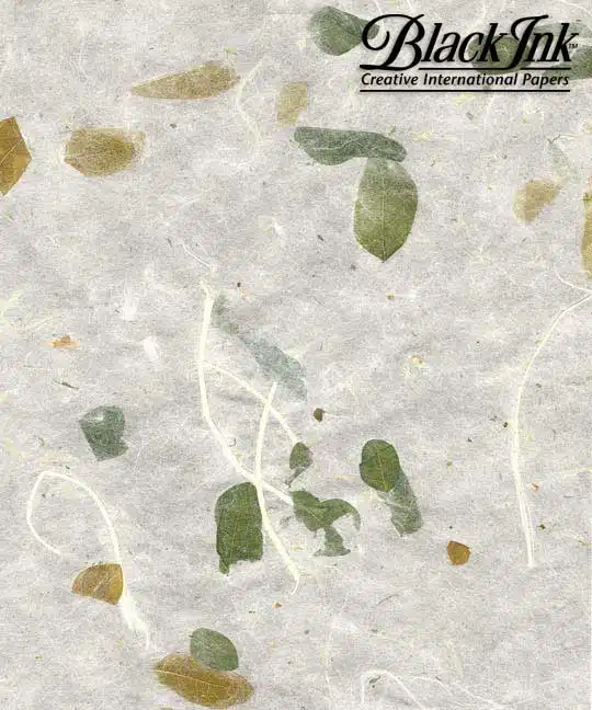 Raintree leaves – Smooth/ natural | Graphic Products Corporation